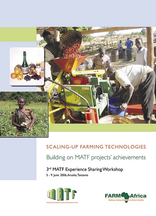 Scaling-up farming technologies: building on MATF projects ...